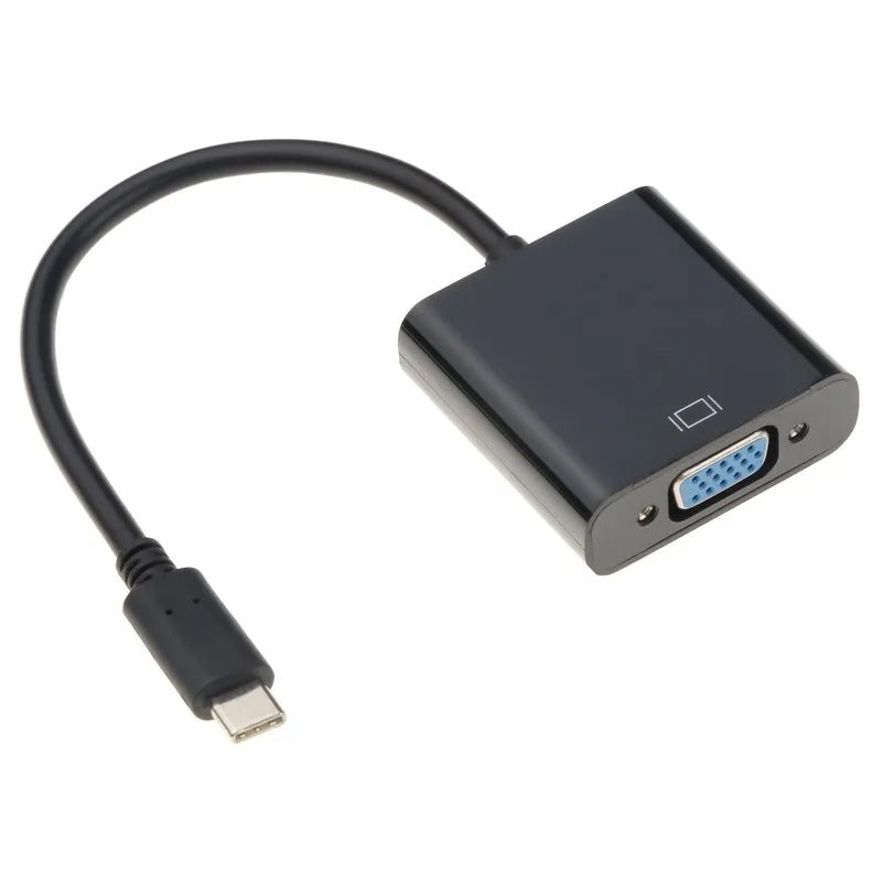 Replacement 1080p USB-C to VGA Converter NZ — Equipo
