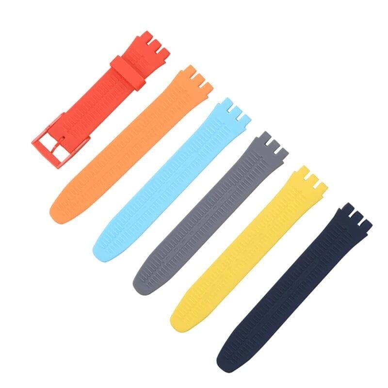 Replacement Swatch Silicone Watch Straps Bands NZ — Equipo